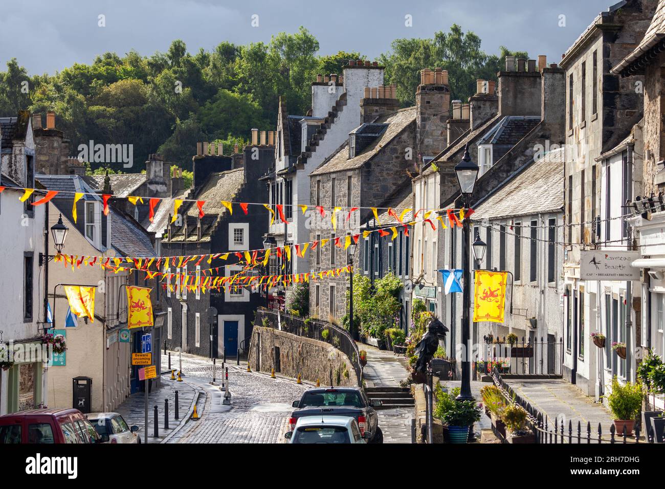 High Street, South Queensferry, Edinburgh, Scotland Stock Photo - Alamy