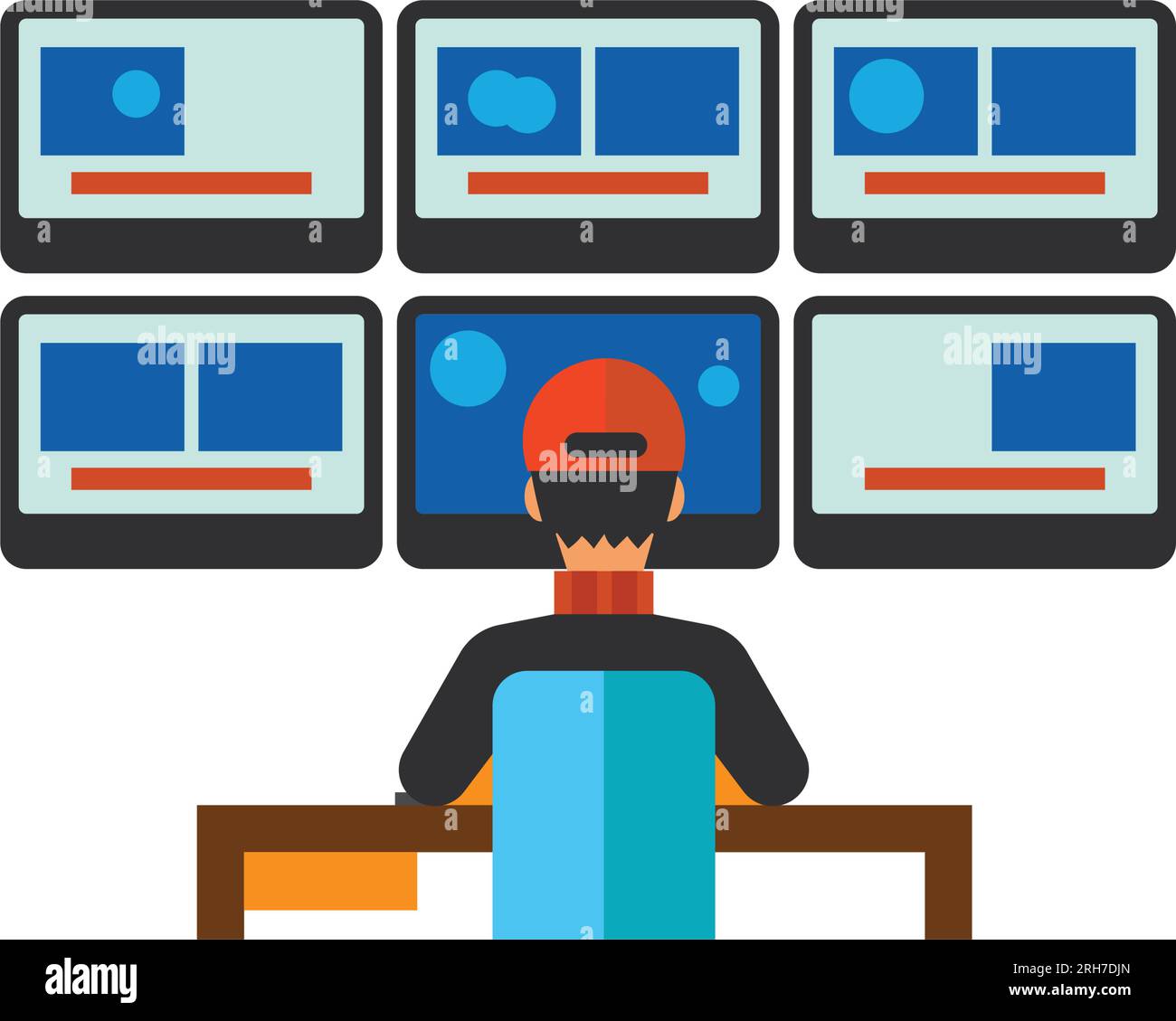 Security room icon Stock Vector Image & Art - Alamy