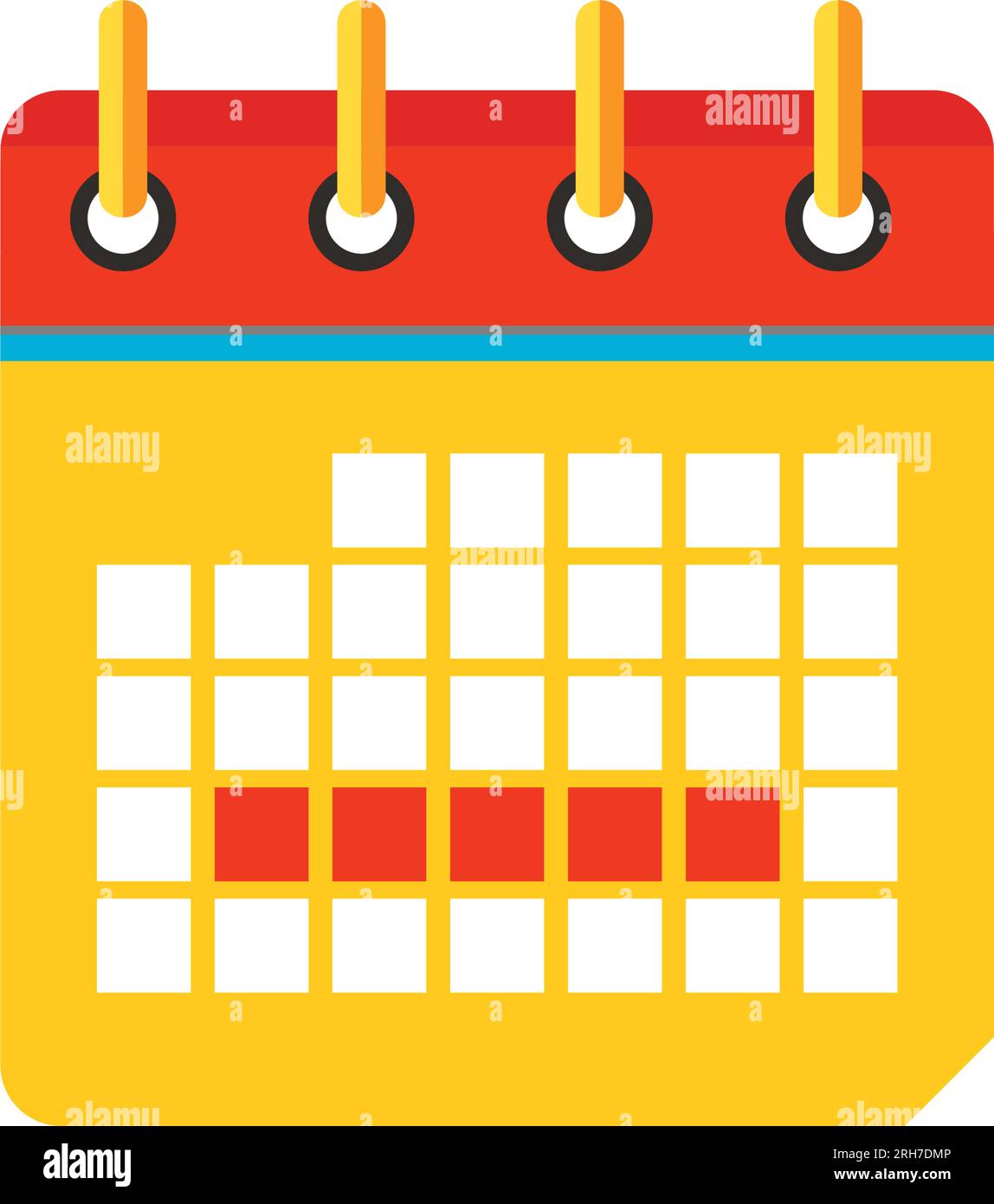 Menstrual Calendar Vector Icon Stock Vector Image And Art Alamy