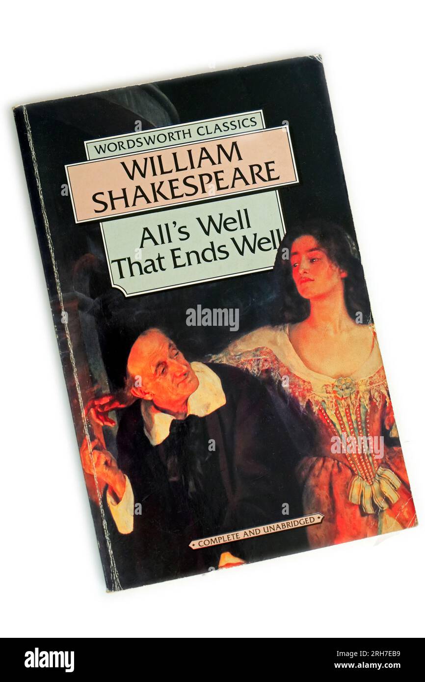 All's Well That Ends Well. William Shakespeare play. Book cover. Studio ...