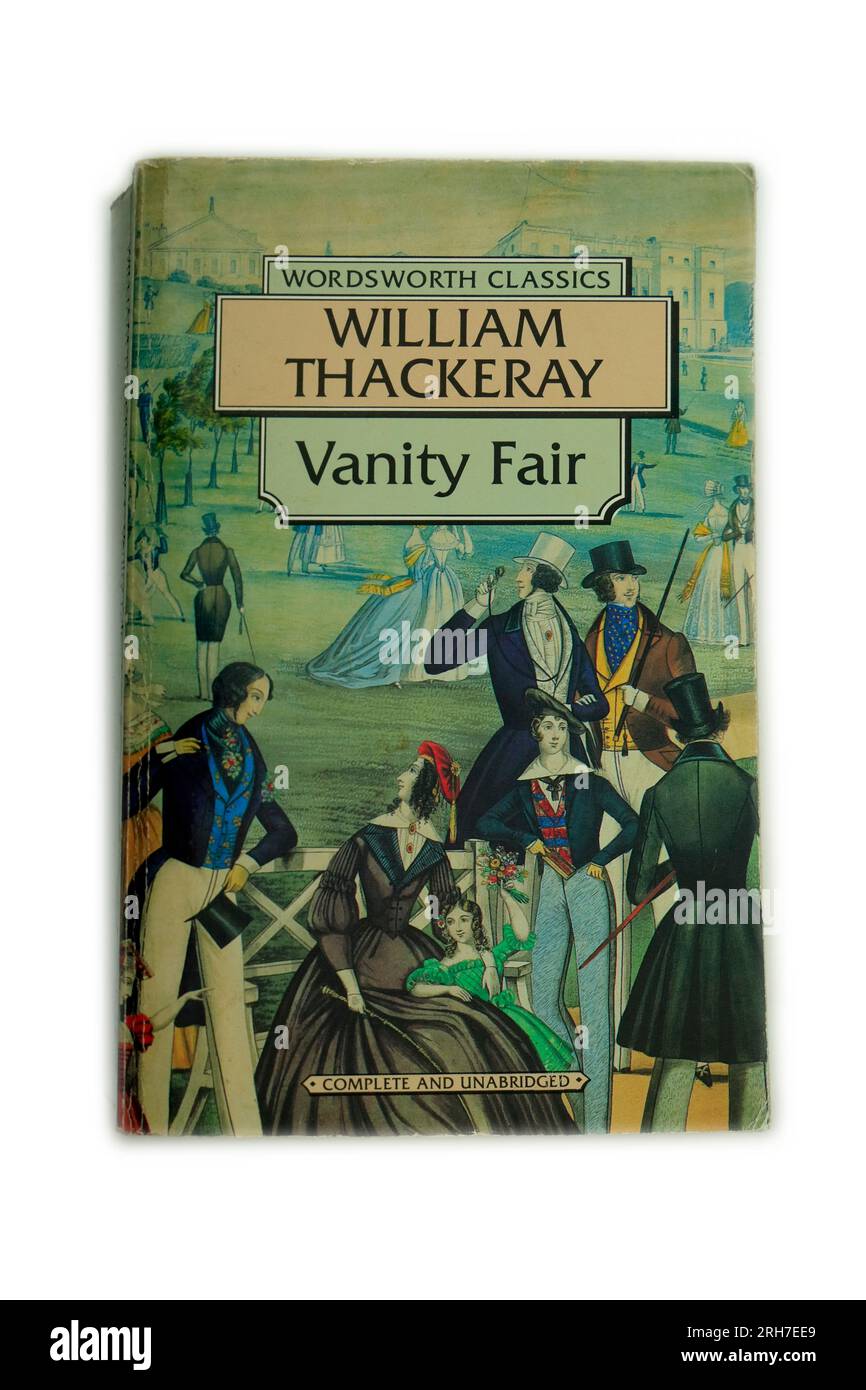 William Makepeace Thackeray - Vanity Fair - paprback book cover. Studio ...