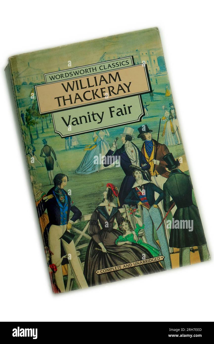 William Makepeace Thackeray - Vanity Fair - paprback book cover. Studio ...