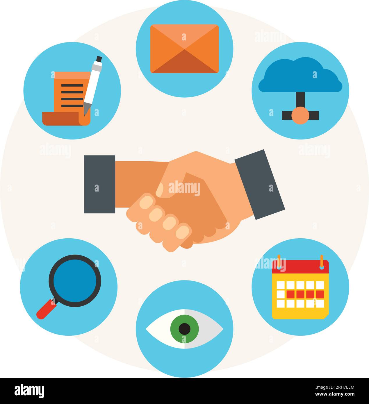 Customer negotiation Cut Out Stock Images & Pictures - Alamy