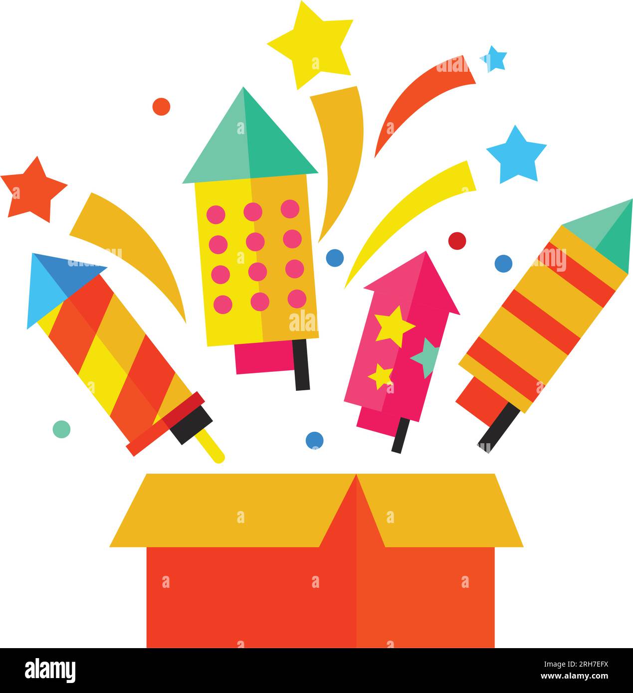 Fireworks box hi-res stock photography and images - Alamy