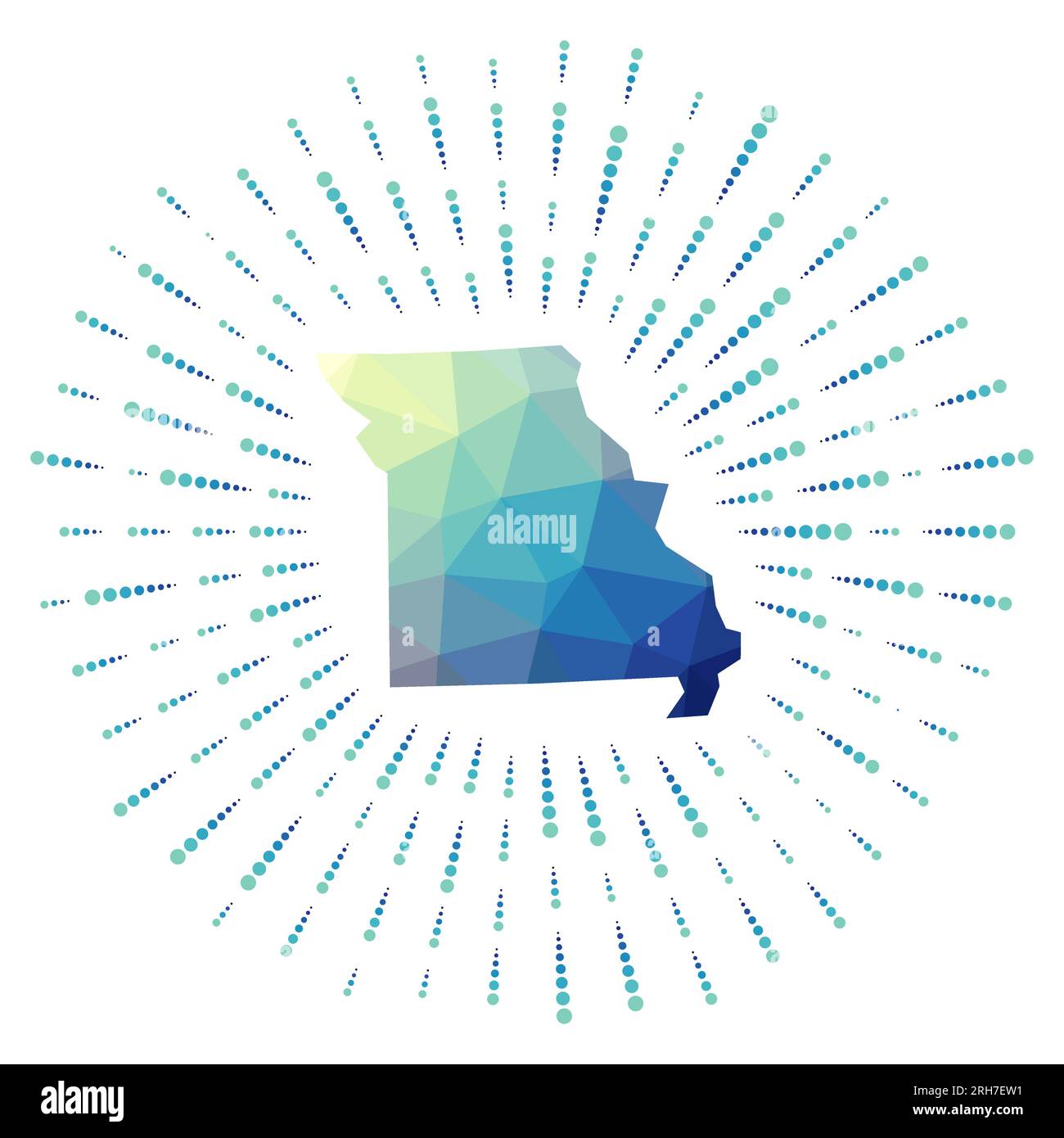 Diamond missouri map hi-res stock photography and images - Alamy