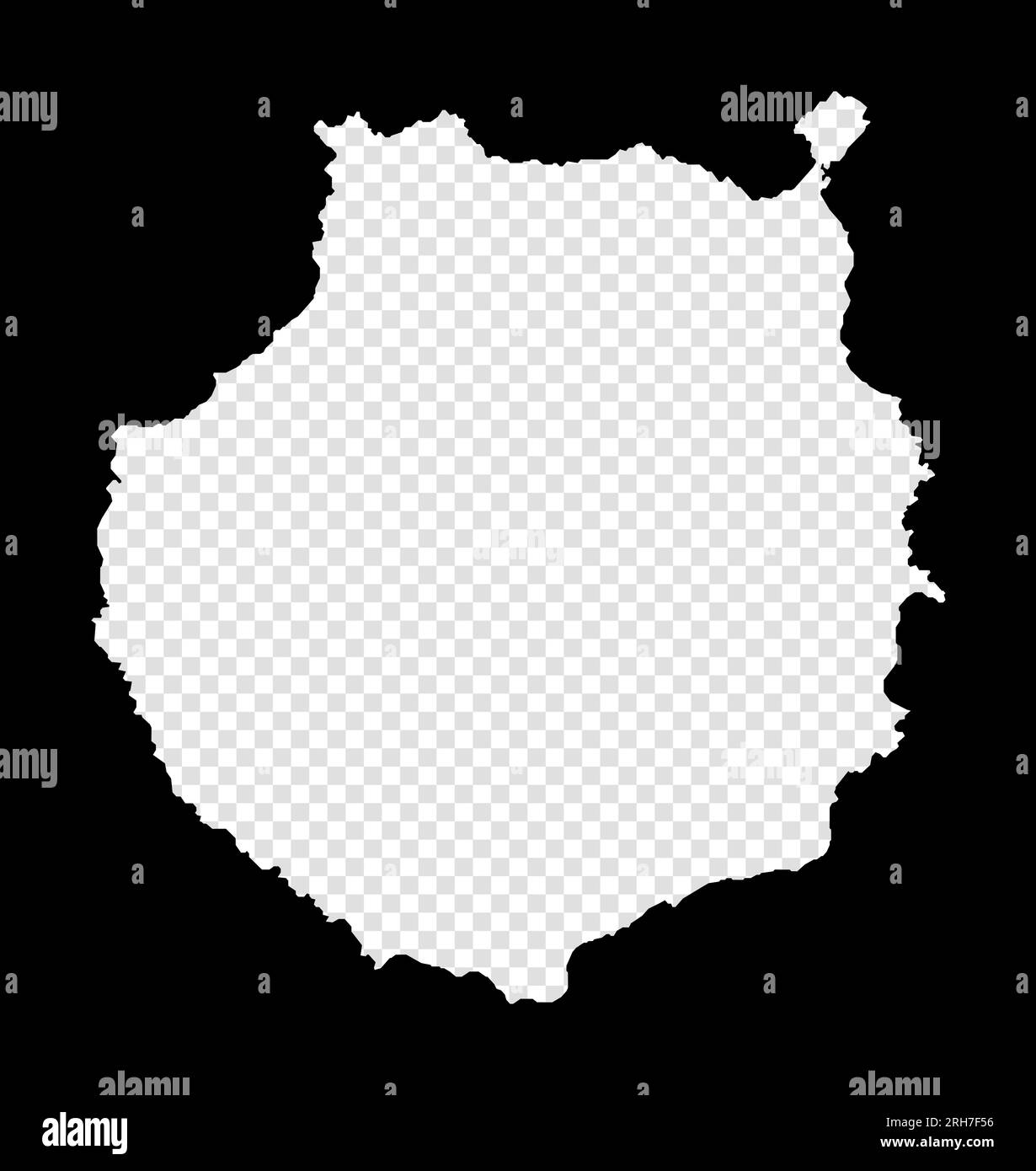Simple outline map of spain with Black and White Stock Photos & Images ...