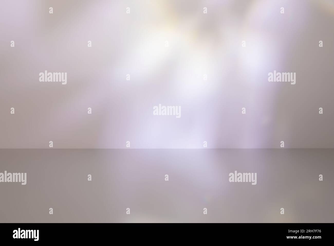 Empty Studio 3d background scene with disco crystal caustic light ...