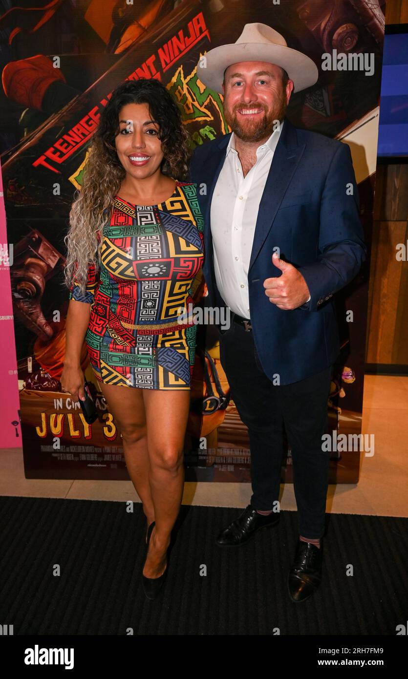 London, UK. 14th Aug, 2023. WitchNFamous and Paul Brown attends the ...