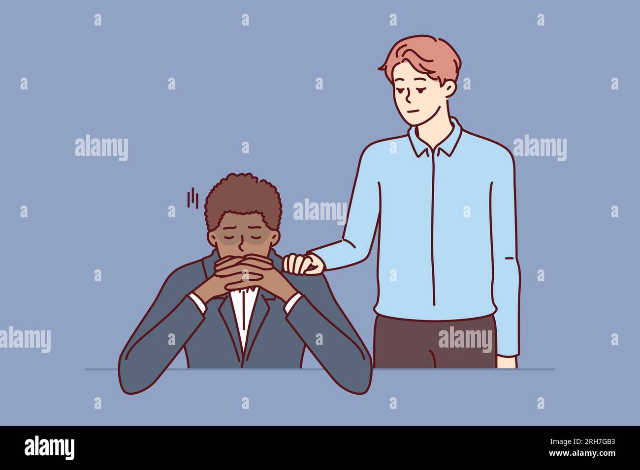 Sitting man supports Stock Vector Images - Alamy