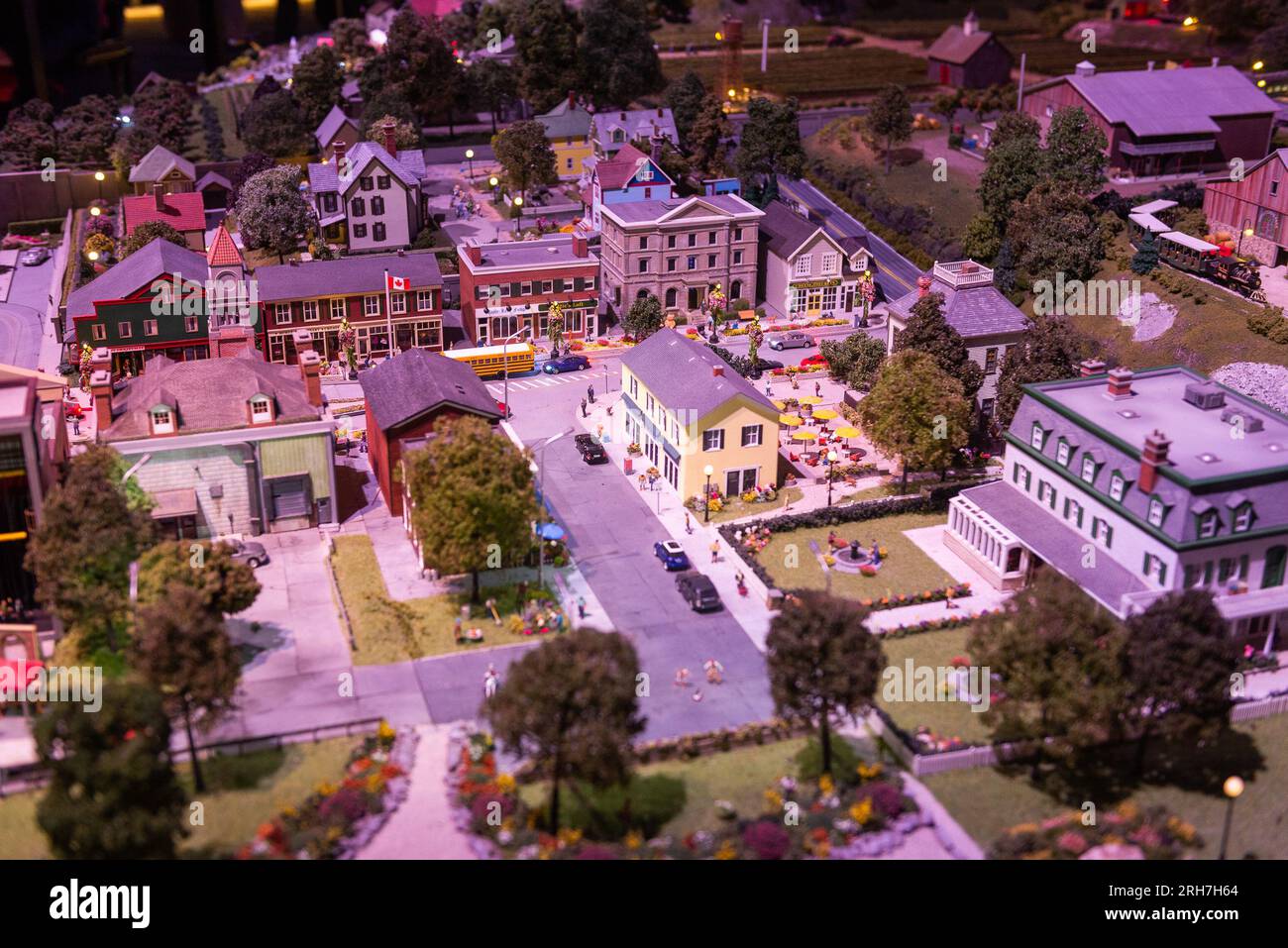 Toronto, ON, Canada - June 4, 2023: View at Niagara Falls miniatue ...