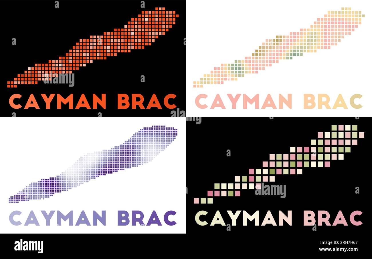 Outline map of cayman islands hi-res stock photography and images - Alamy