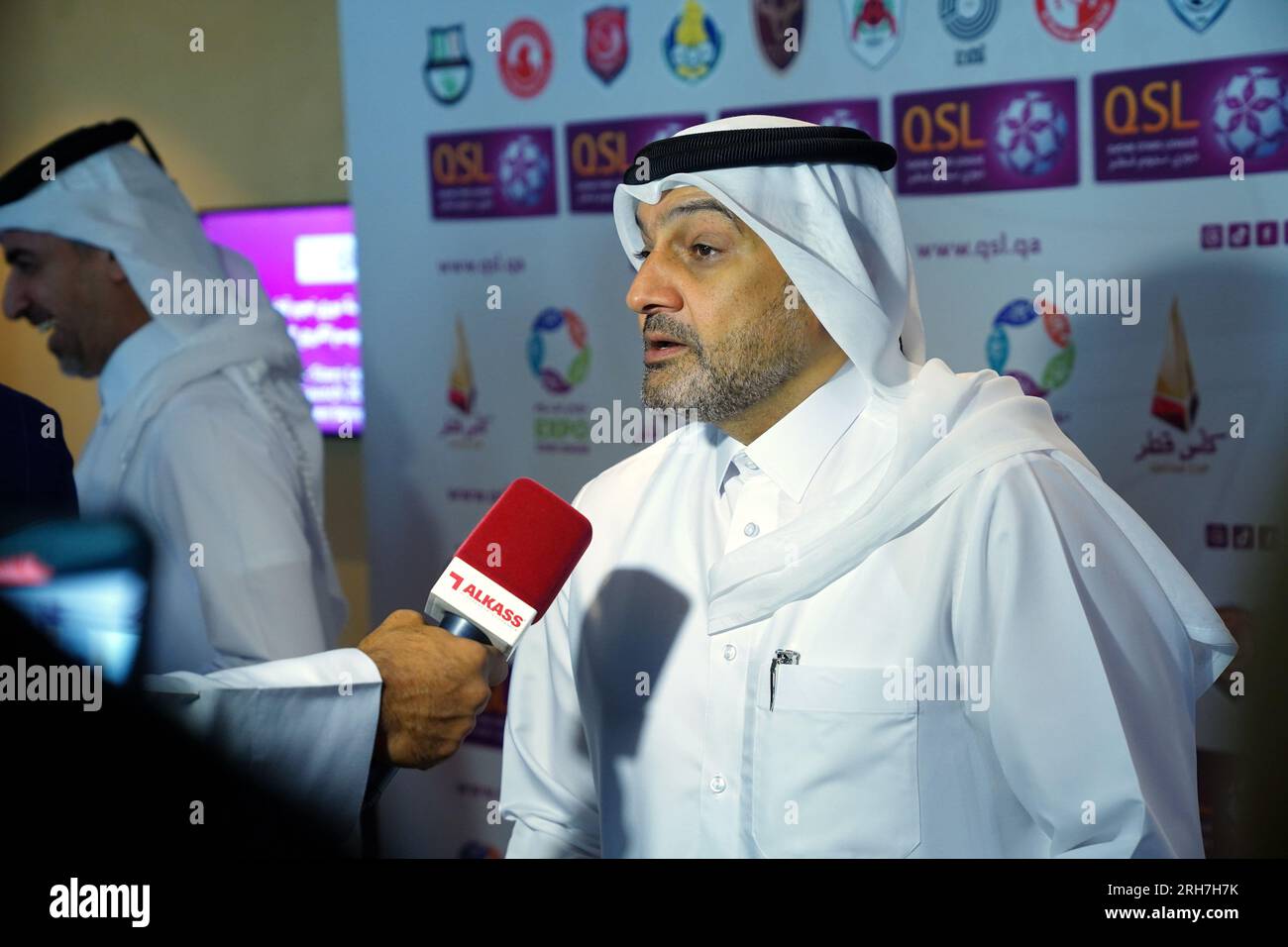 Hani Taleb Ballan, CEO of Qatar Stars League Stock Photo - Alamy