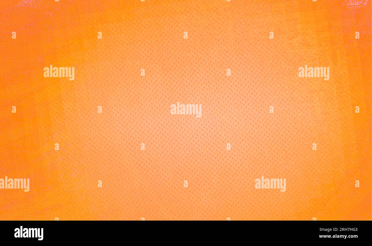 Plain background. Empty orange backdrop illustration with copy space ...