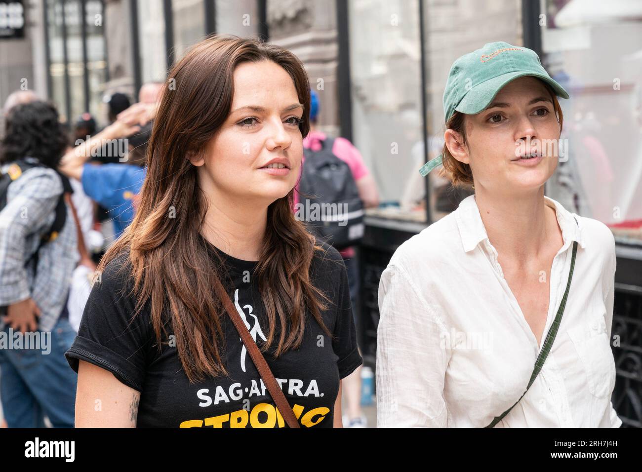 New York, USA. 14th Aug, 2023. Emily Meade and Francesca Root-Dodson ...