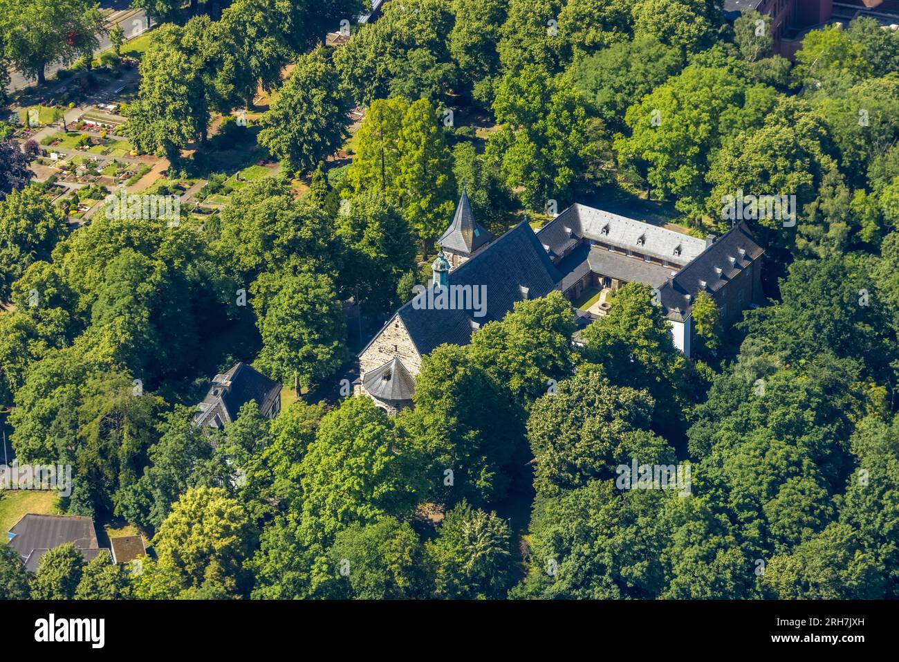 Aerial view carmelite convent hi-res stock photography and images - Alamy