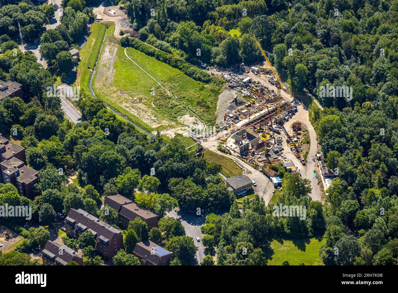 Pumping station at stoppenberger bach hi-res stock photography and ...