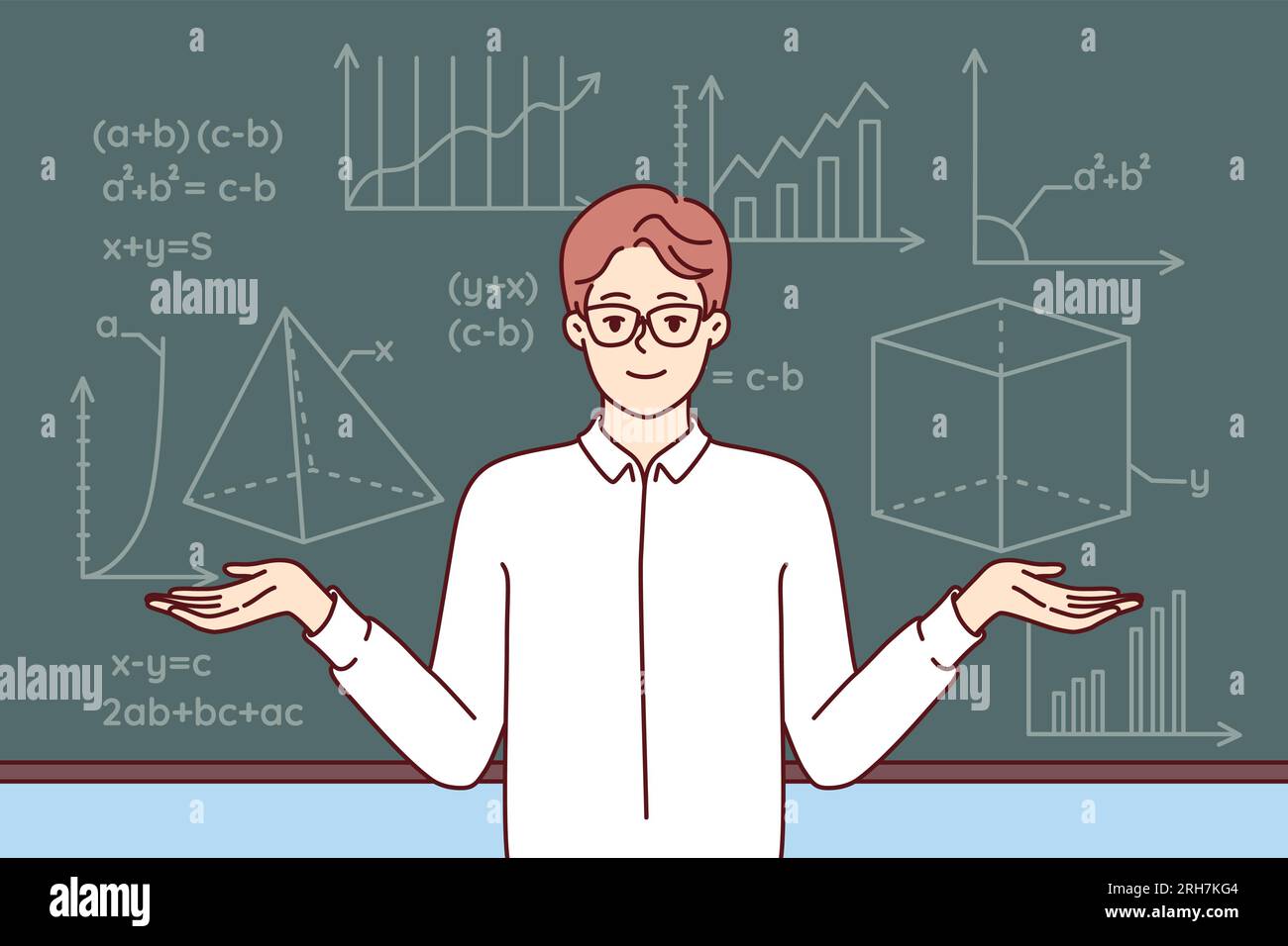 Professor teacher blackboard mathematic formulas Stock Vector Images ... Professor teacher blackboard mathematic formulas Stock Vector Images ...