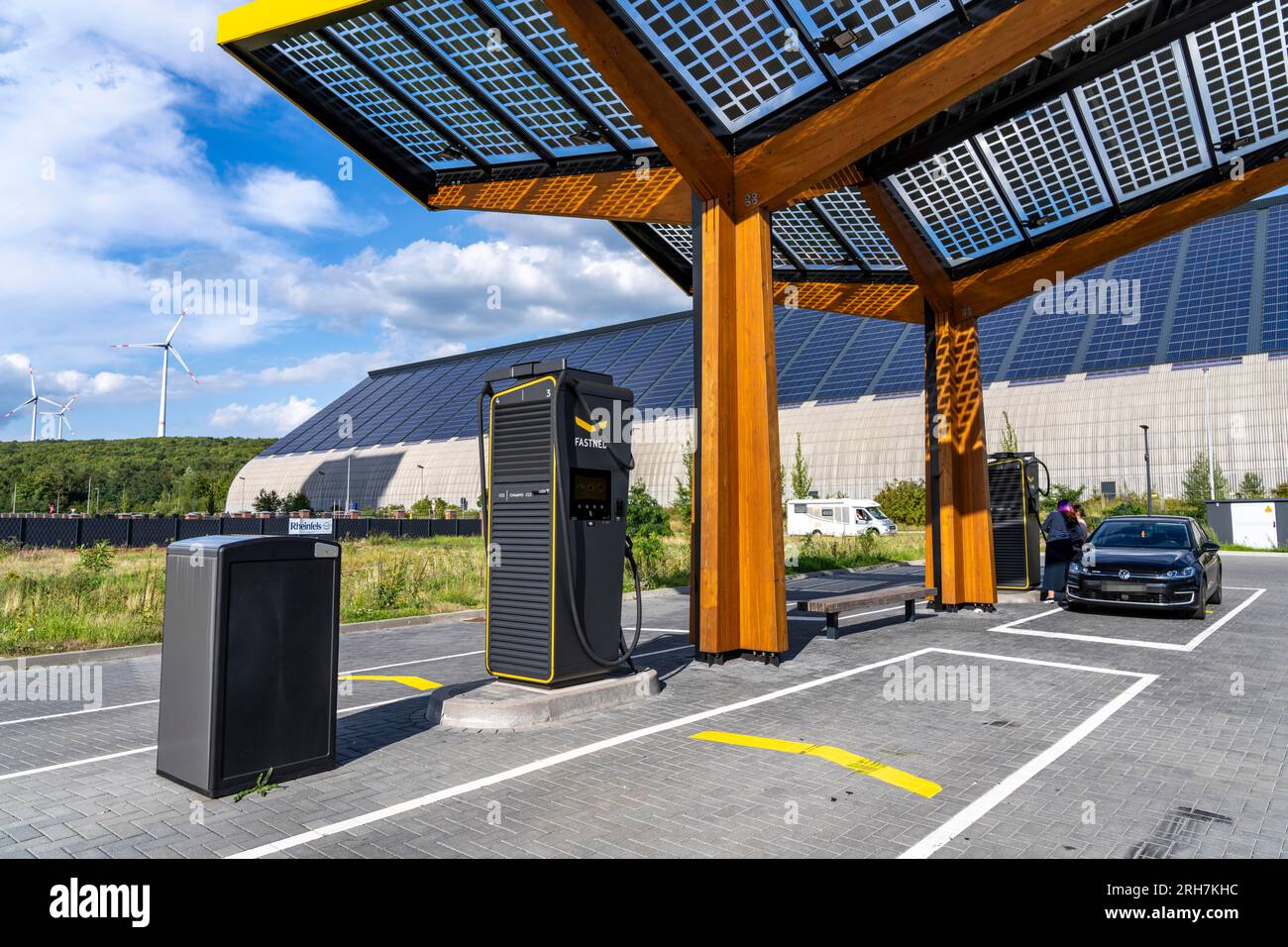 E-filling station on the site of the former Lohberg colliery in ...