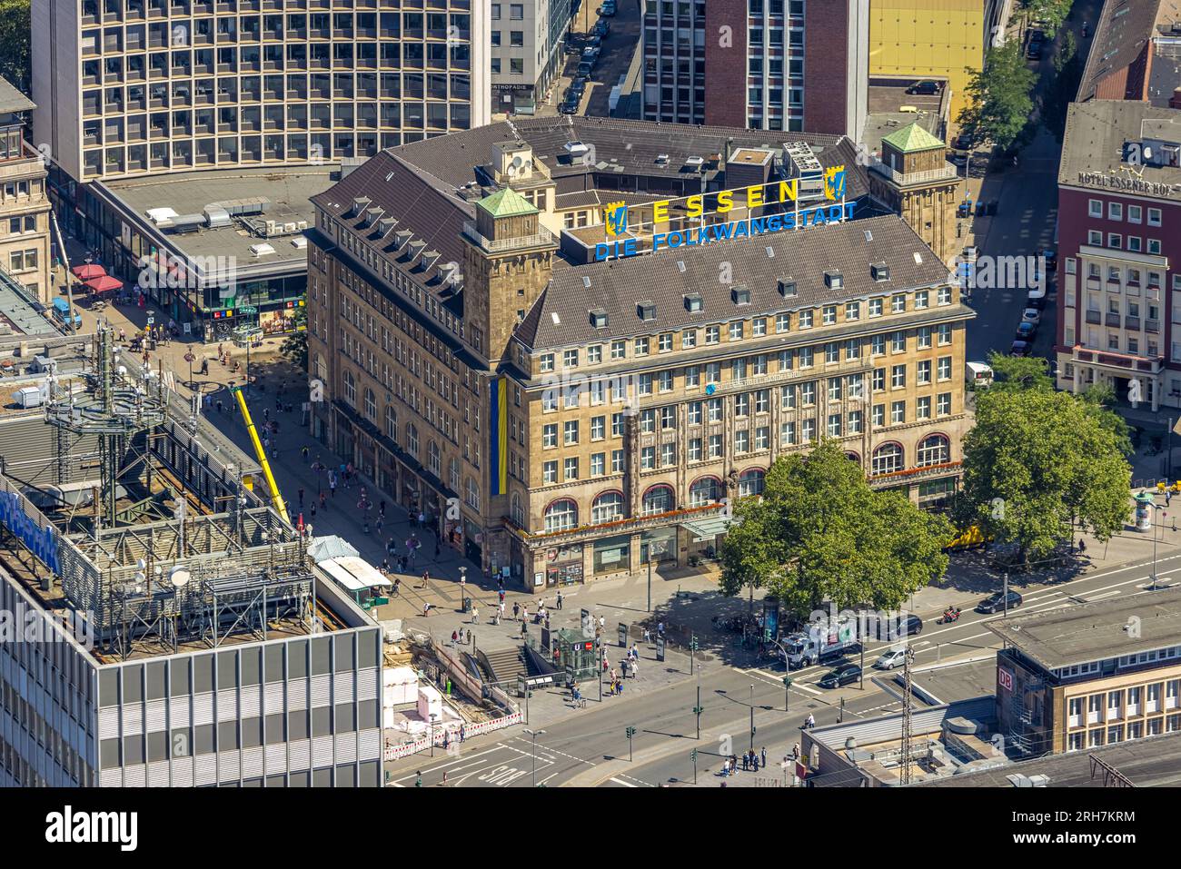 Construction site willy brandt platz hi-res stock photography and ...