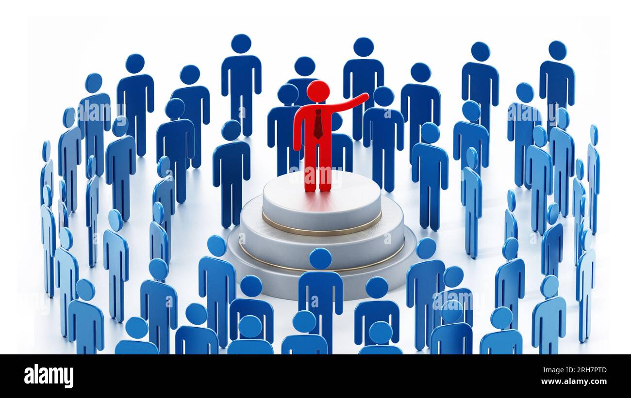 Public speaking podium illustration hi-res stock photography and images ...