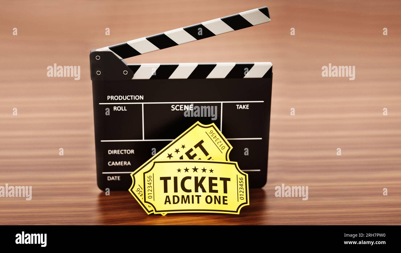 Movie tickets standing hi-res stock photography and images - Alamy