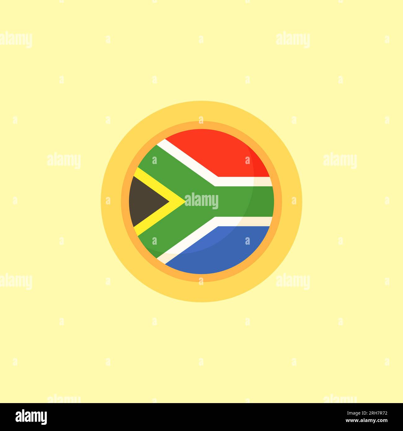 Flag, south africa Stock Vector Images - Alamy