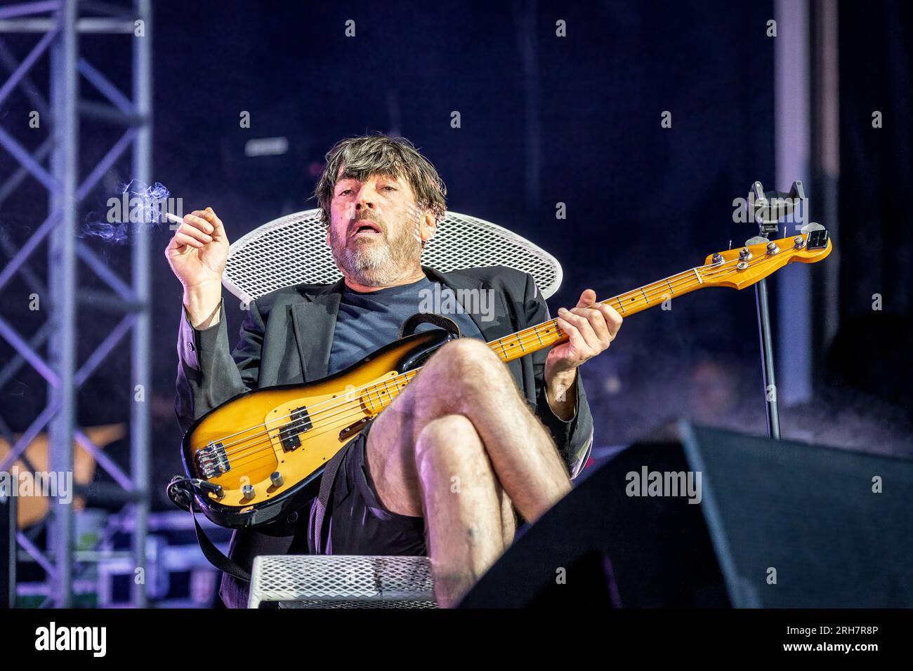 Oslo, Norway. 10th, August 2023. The English rock band Blur performs a ...