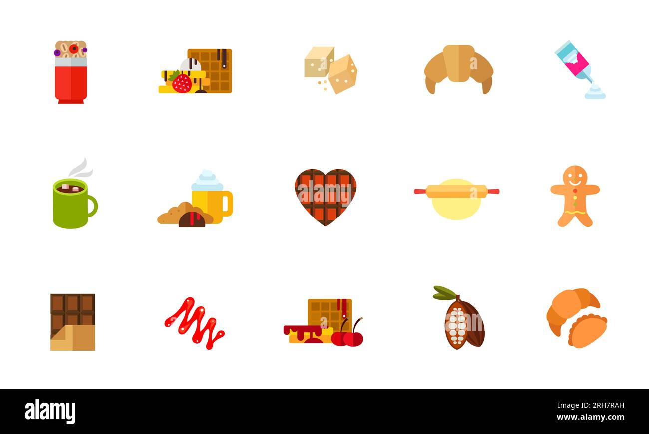 Granola bar snack Stock Vector Images - Alamy