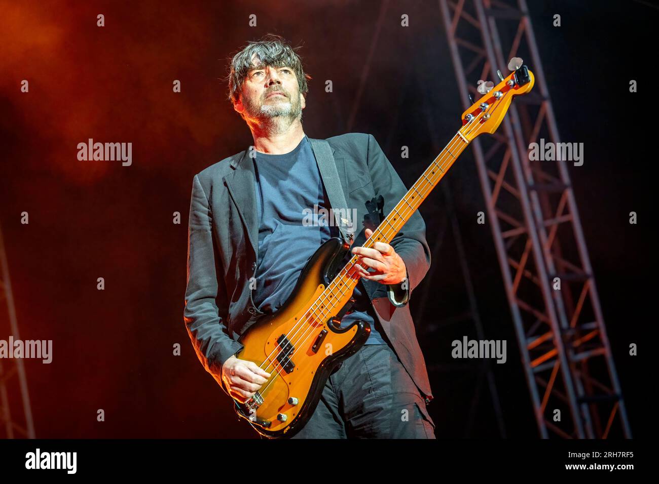 Oslo, Norway. 10th, August 2023. The English rock band Blur performs a ...