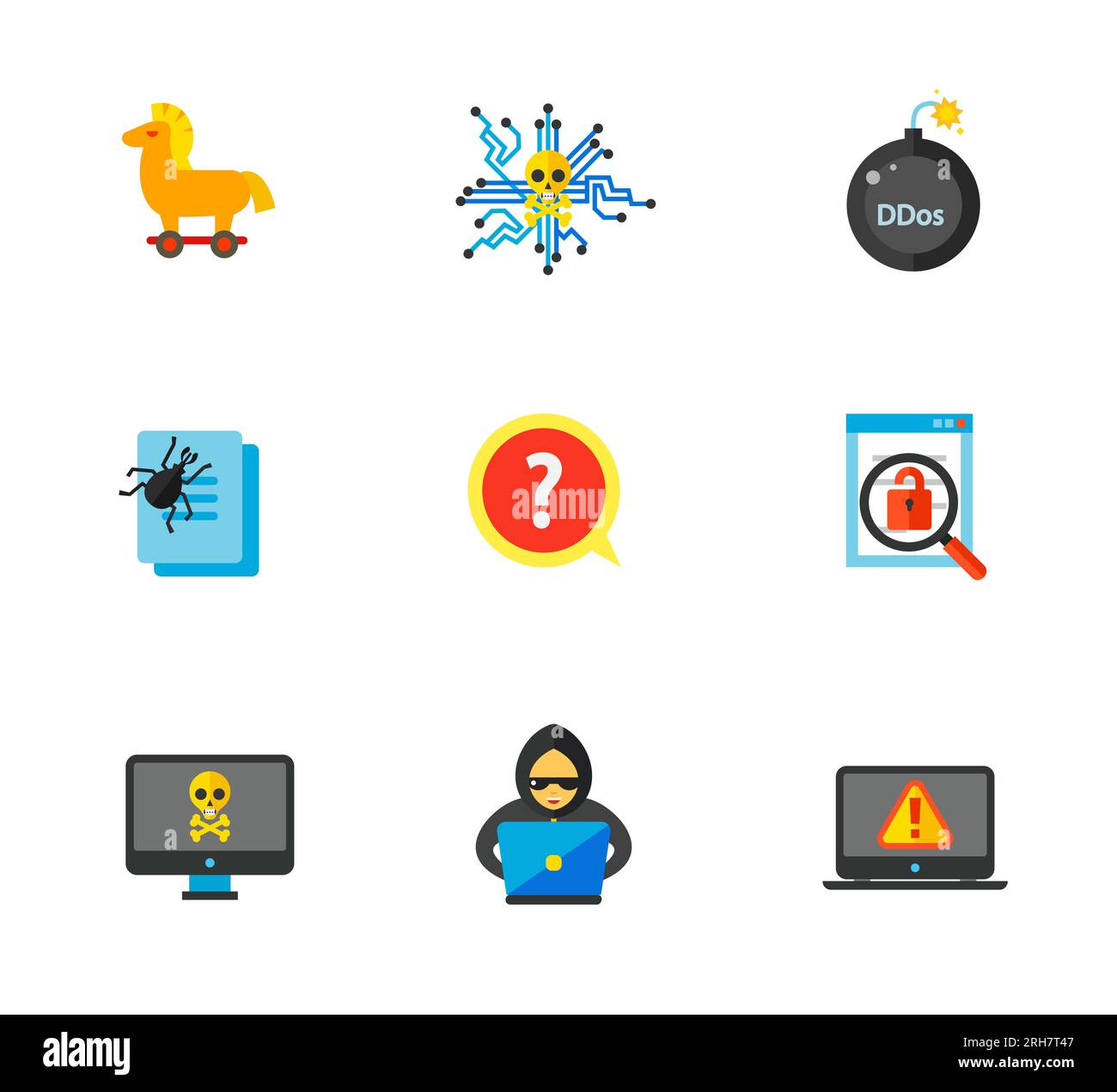Hackers icon Stock Vector Images - Alamy