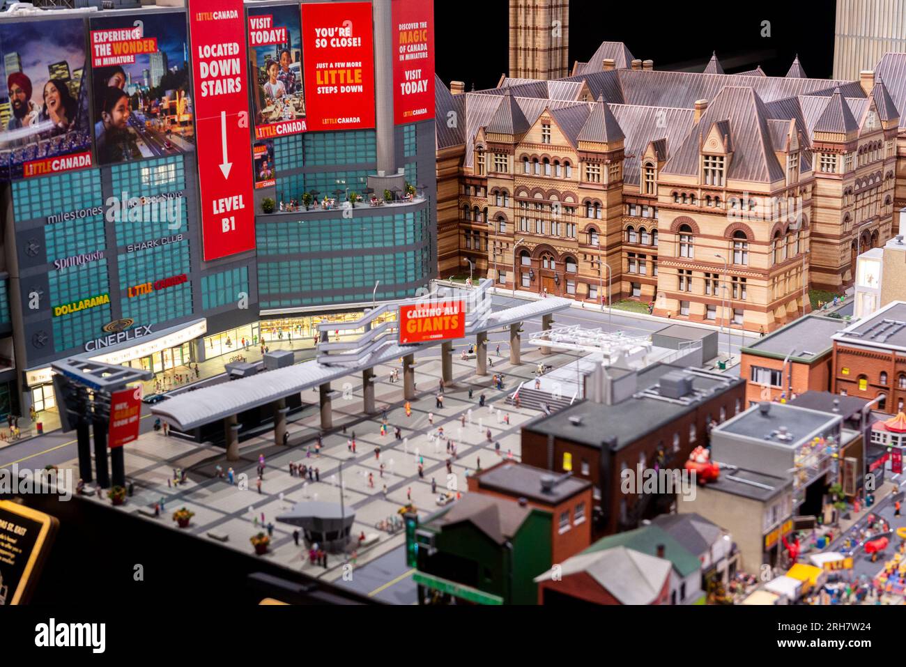 Toronto, ON, Canada - June 4, 2023: View of a Toronto Downtown on a ...