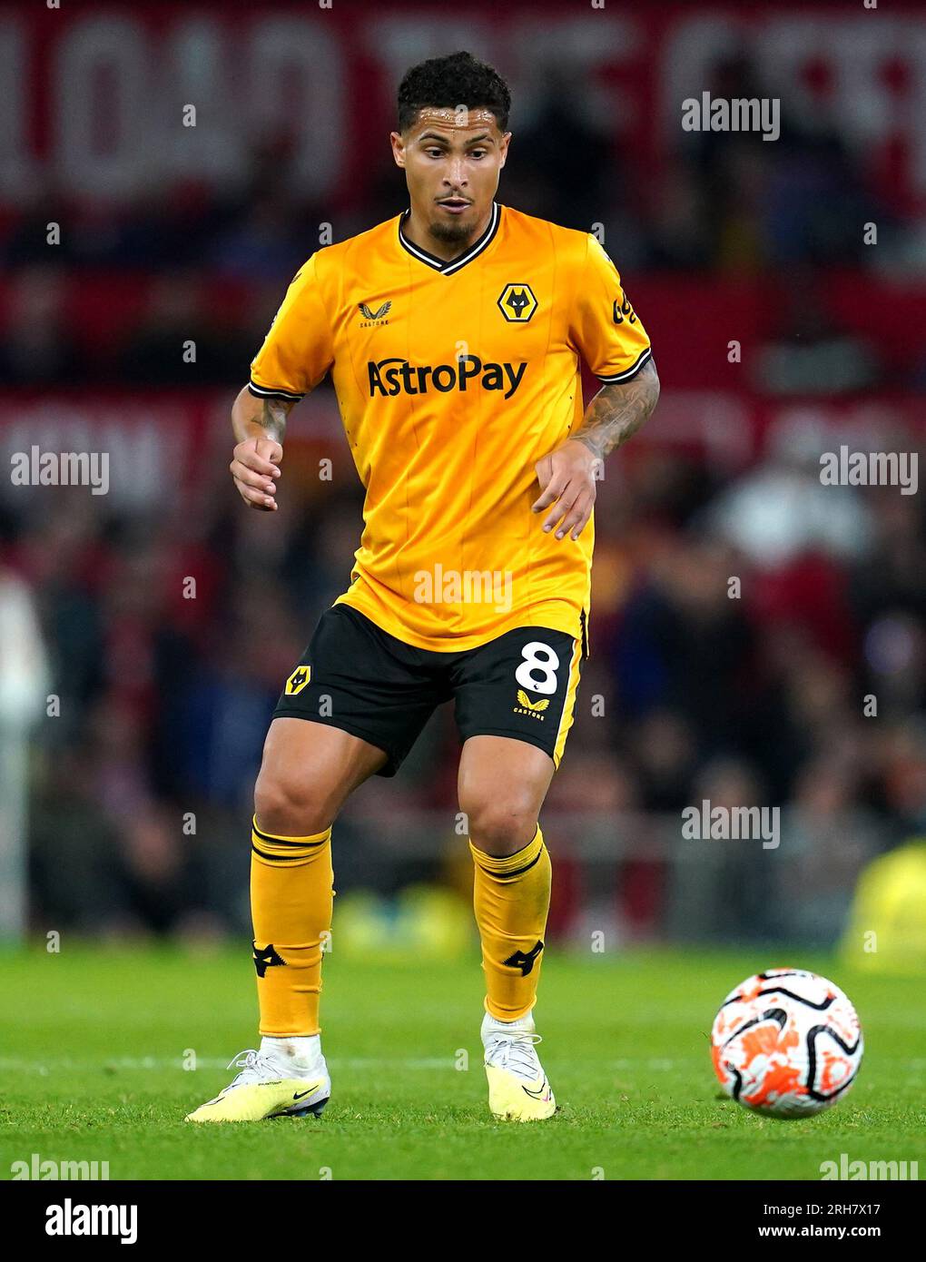 Wolverhampton Wanderers' Joao Gomes in action during the Premier League ...