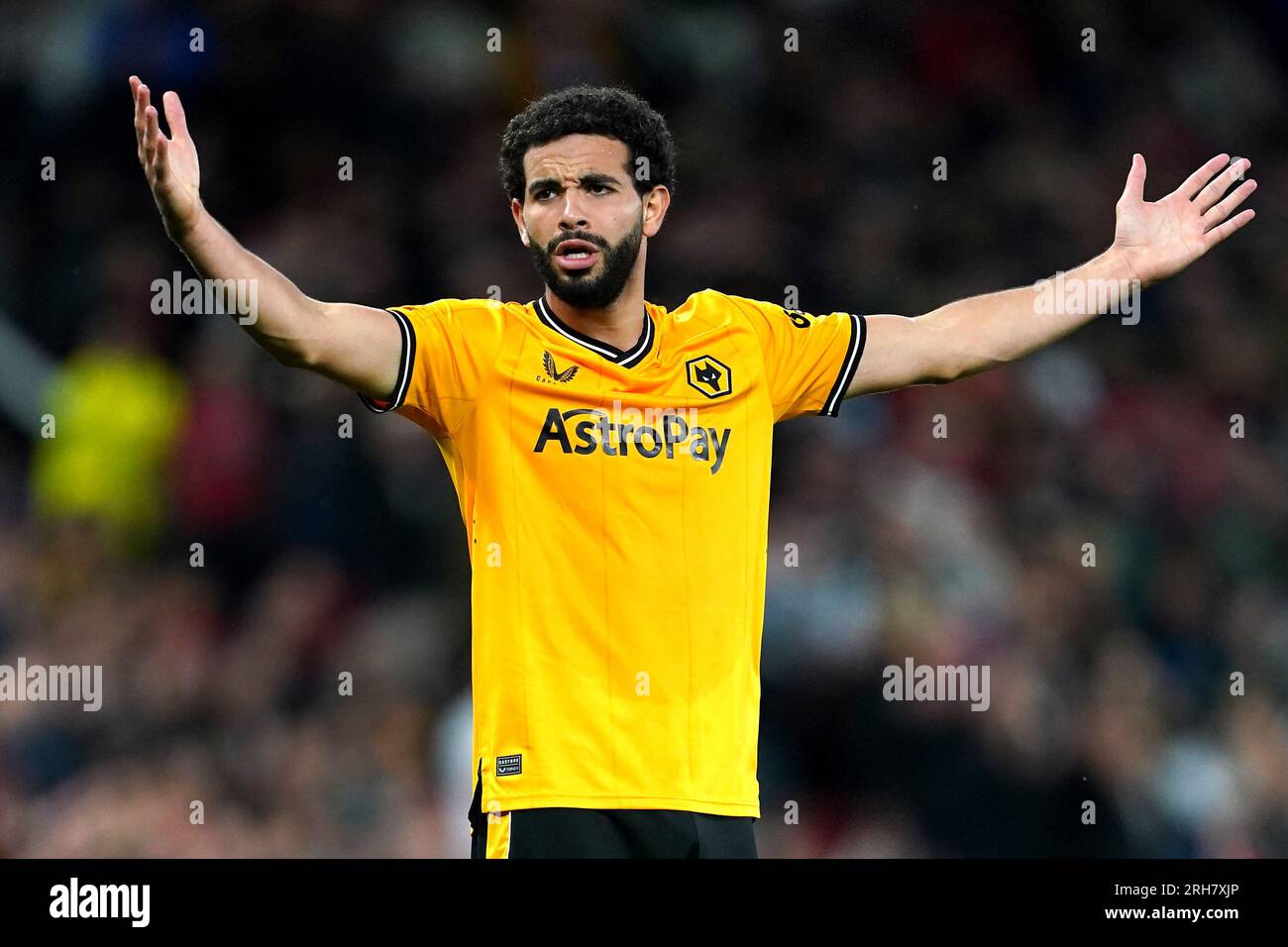 Wolverhampton Wanderers' Rayan Ait-Nouri during the Premier League ...