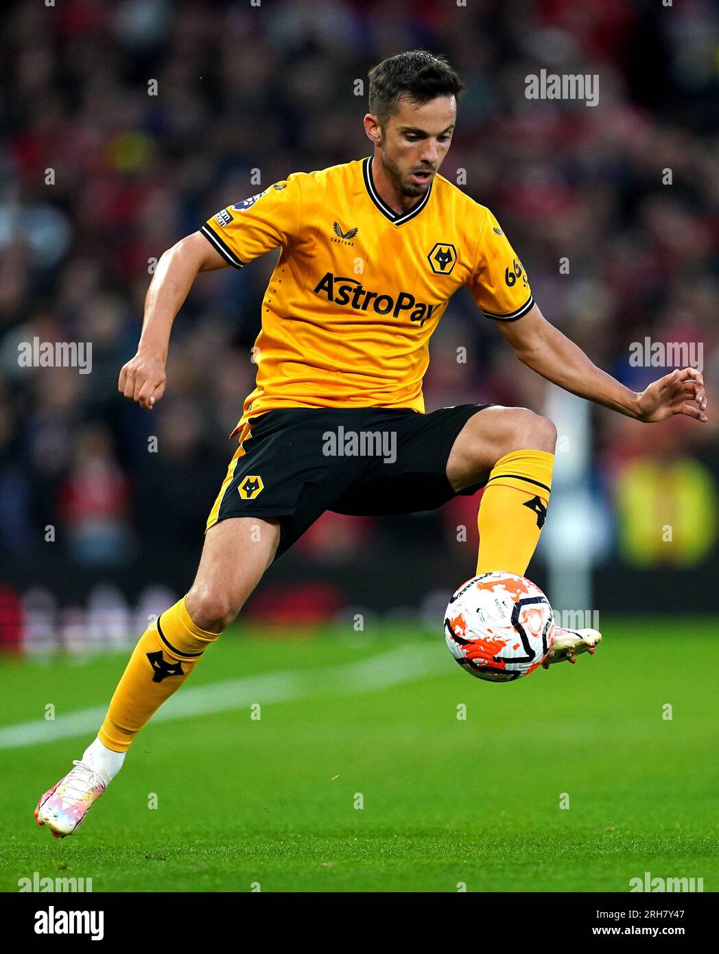 Wolverhampton Wanderers' Pablo Sarabia in action during the Premier ...
