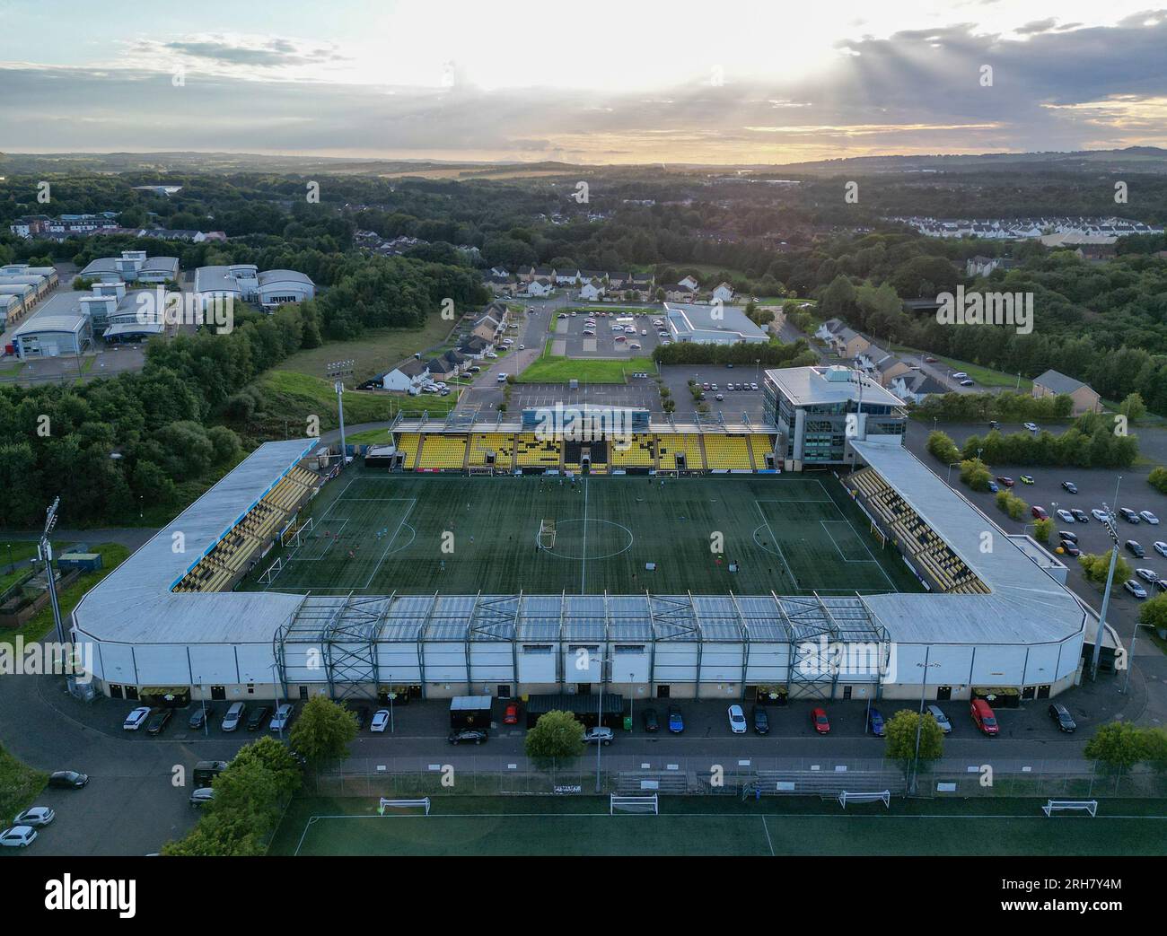 Tony macaroni arena aerial hi-res stock photography and images - Alamy