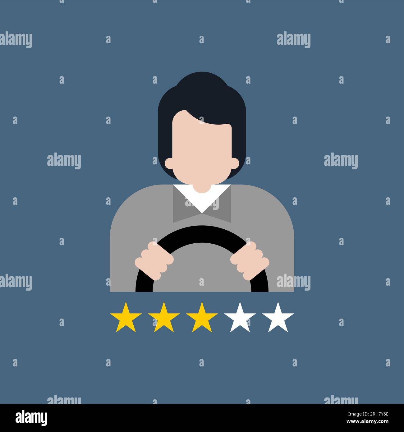 Driver feedback sign Stock Vector Images - Alamy