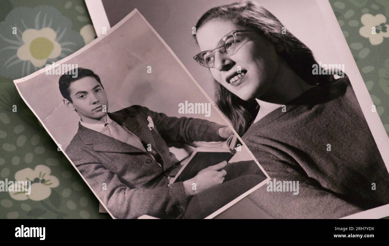 A COMPASSIONATE SPY, from left: Ted Hall, Joan Hall, shown in archival ...