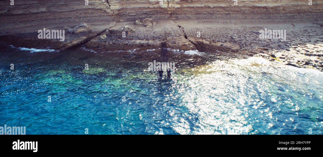 THE DIVE, from left: Louisa Krause, Sophie Lowe, 2023. © RLJE Films ...