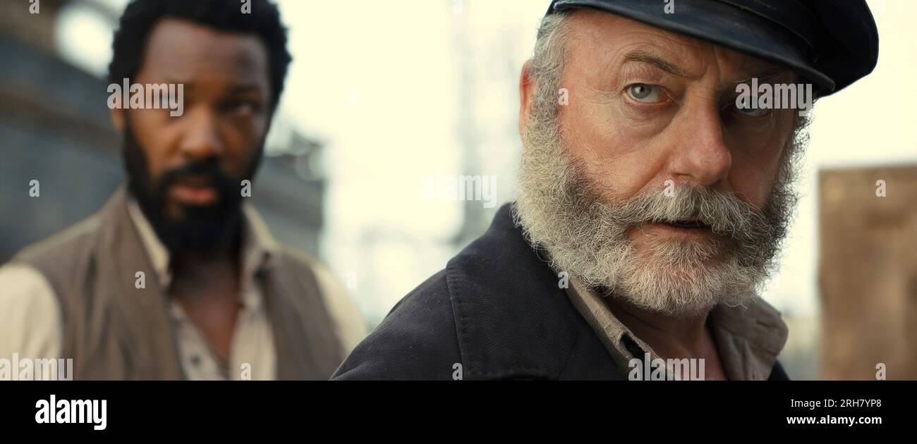 THE LAST VOYAGE OF THE DEMETER, from left: Corey Hawkins, Liam ...