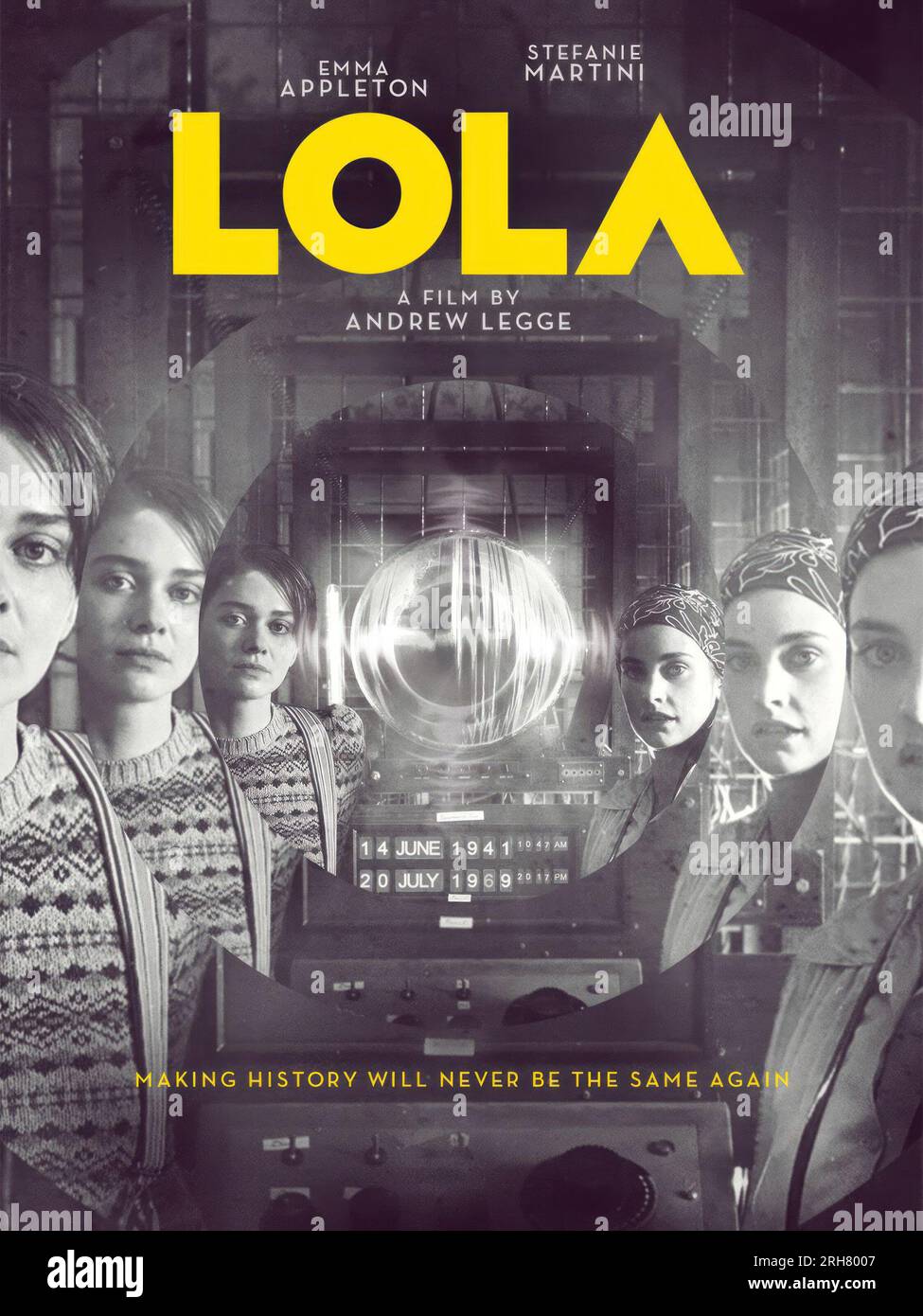 LOLA, poster, from left: Emma Appleton, Stefanie Martini, 2022. © Dark ...