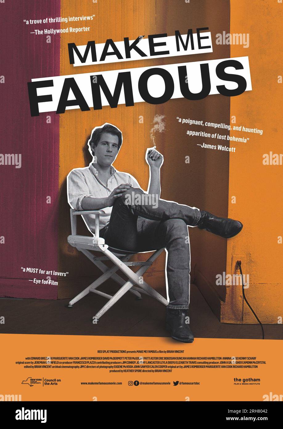 MAKE ME FAMOUS, (aka THE BREZINSKI PROJECT), poster, Edward Brezinski ...