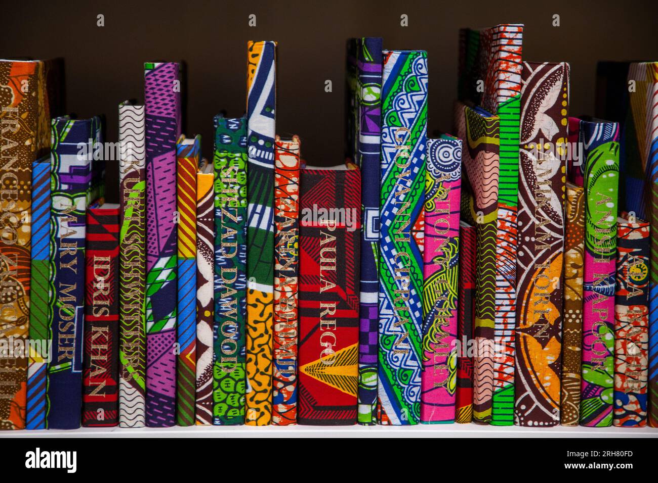 Yinka Shonibare - The British Library Collection. On display during ...