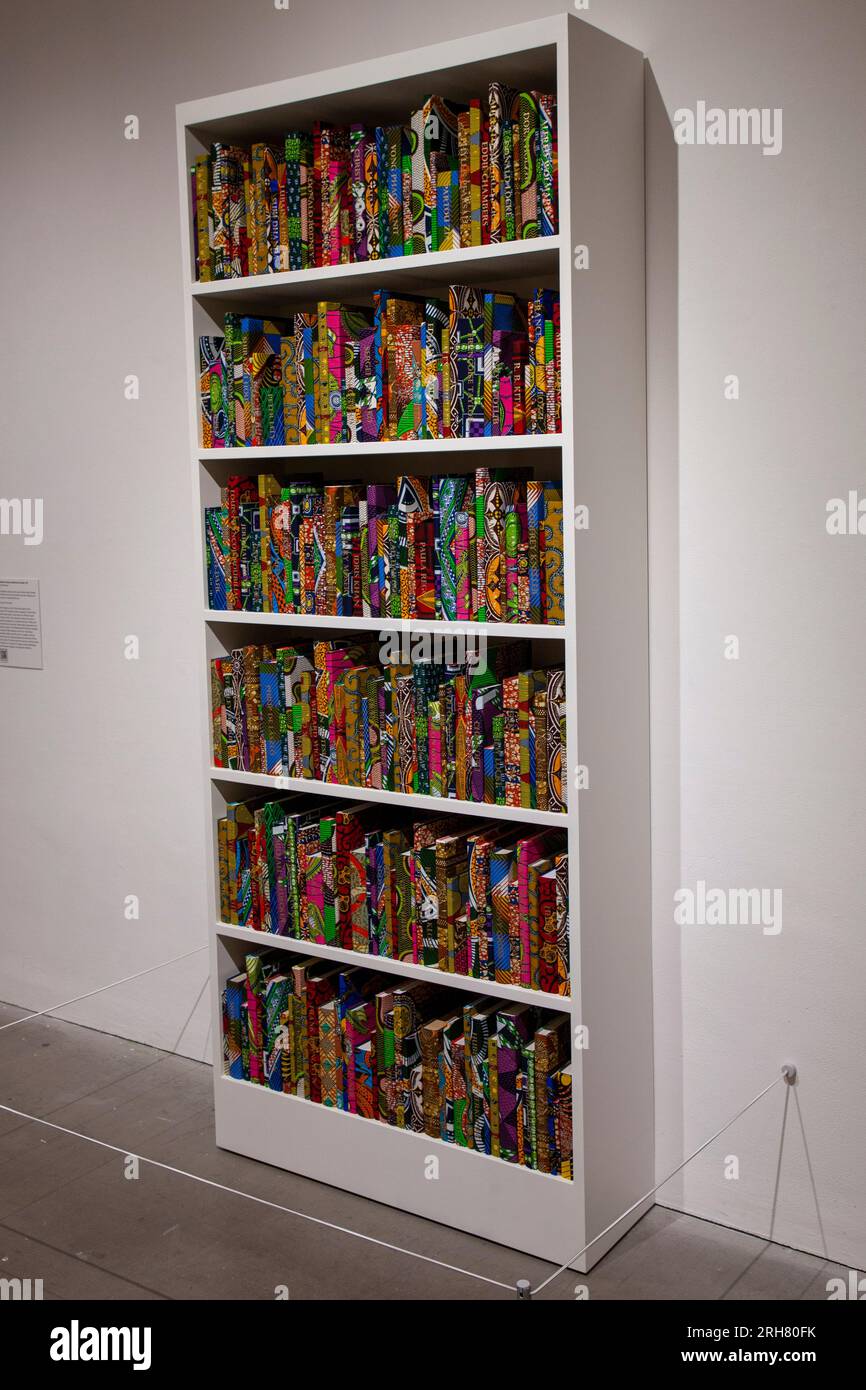 Yinka Shonibare - The British Library Collection. On display during ...