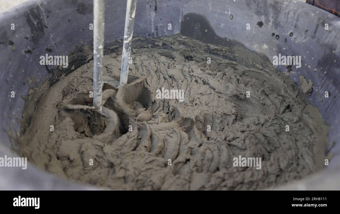 Grouting mixer hi-res stock photography and images - Alamy