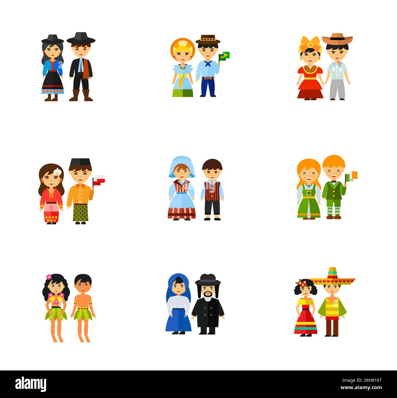 Mexican native dress Cut Out Stock Images & Pictures - Alamy