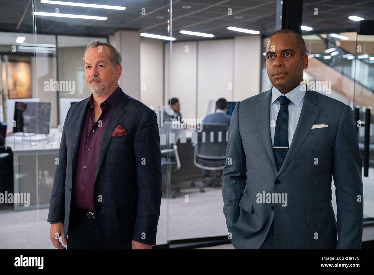 BILLIONS, from left: David Costabile, Daniel Breaker, Tower of London', (Season 7, ep. 701 ...