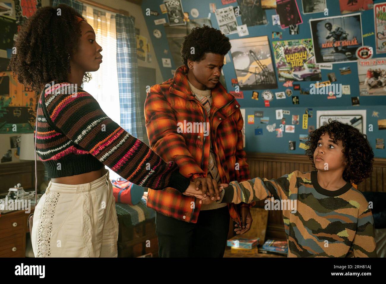 BLINDSPOTTING, from left: Tamera Tomakili, Benjamin Earl Turner ...