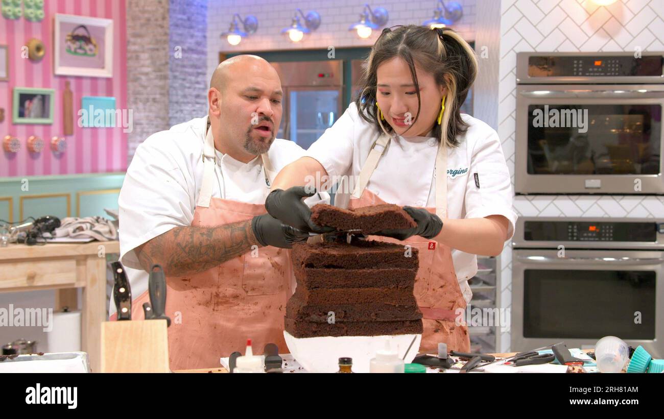 THE BIG NAILED IT BAKING CHALLENGE, from left: contestants Richard ...