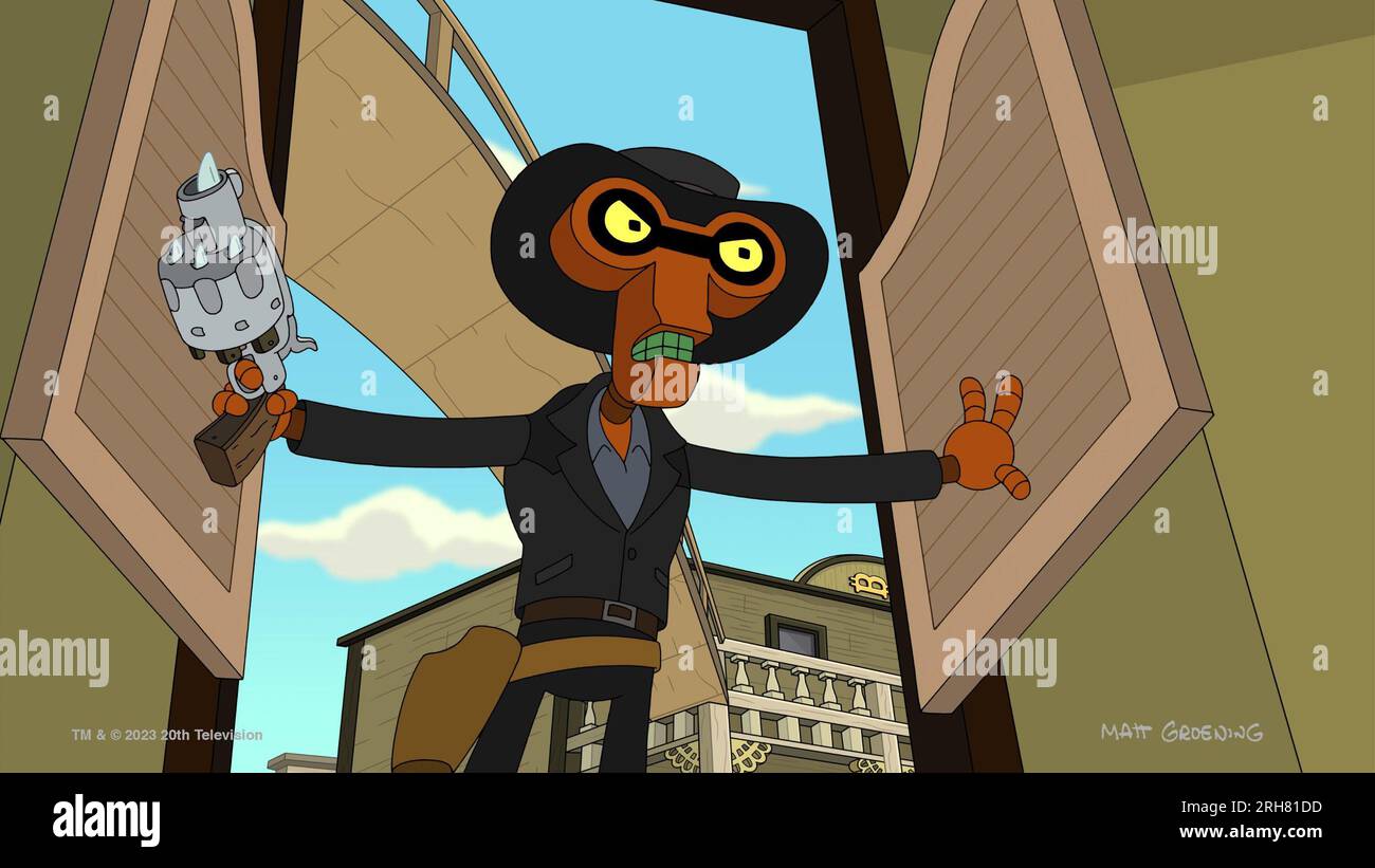 FUTURAMA, Roberto (voice: David Herman), 'How the West was 1010001 ...