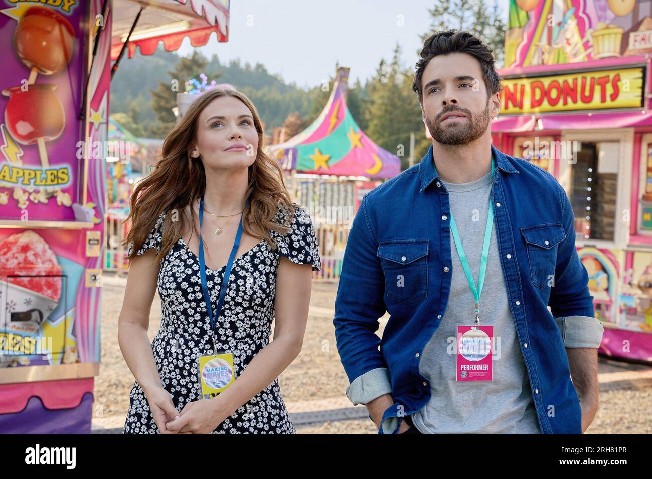 MAKING WAVES, from left:Holland Roden, Corey Cott, (aired Aug. 5, 2023). photo: Allister Foster ...